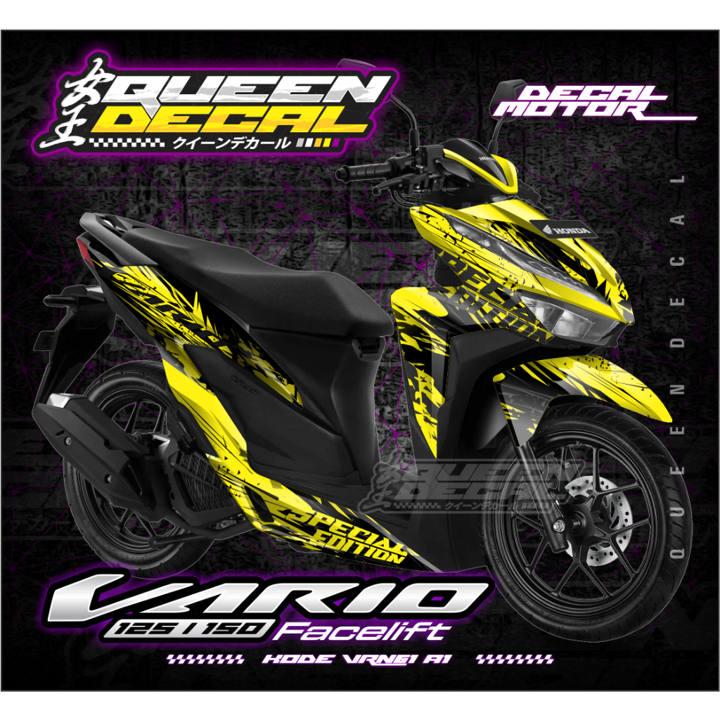 Jual STICKER DECAL VARIO NEW 150 FULLBODY - DESAIN CUSTOM SPESIAL ...