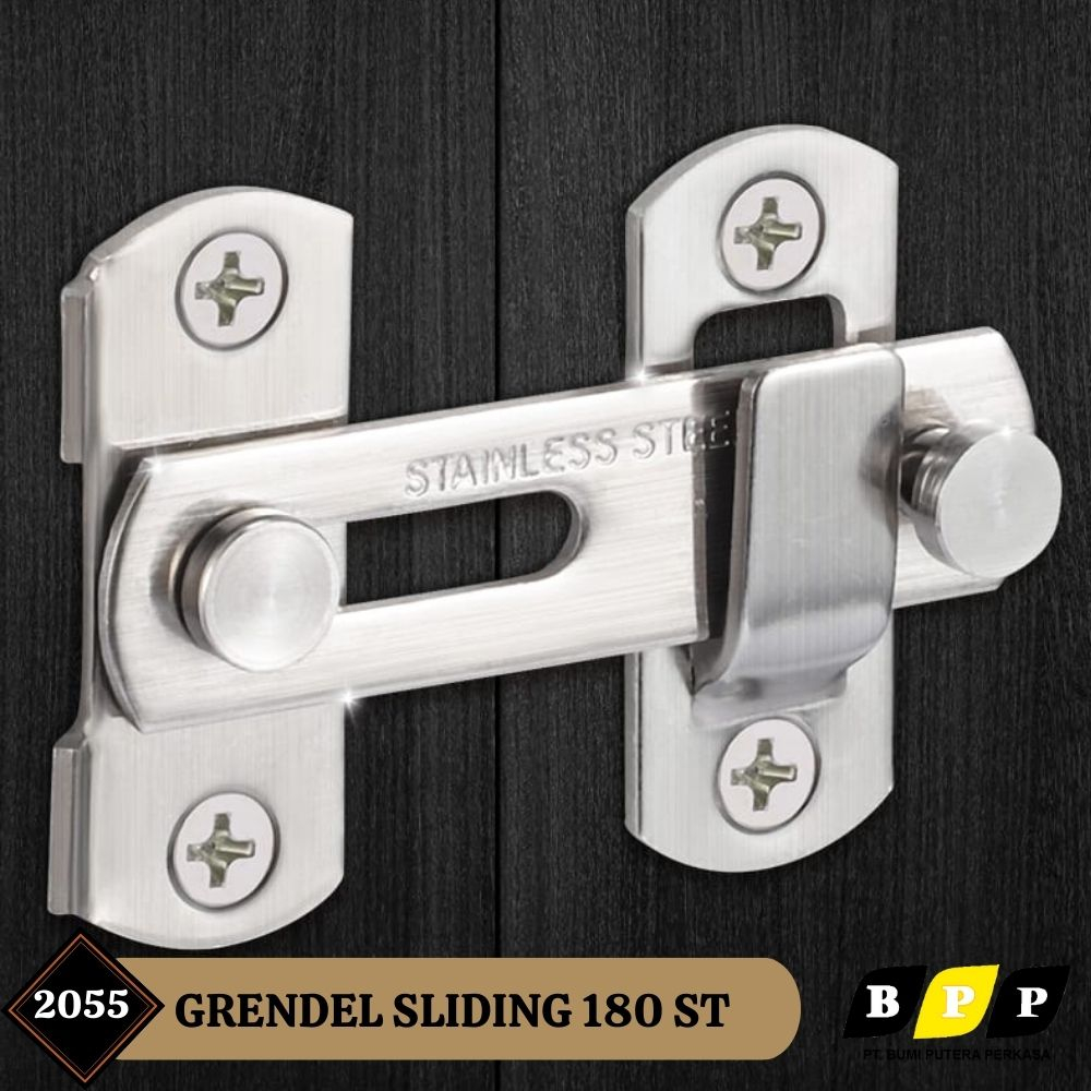 Jual Grendel Sliding 180* Stainless/Selot Pintu Geser/Ready Stok FREE ...