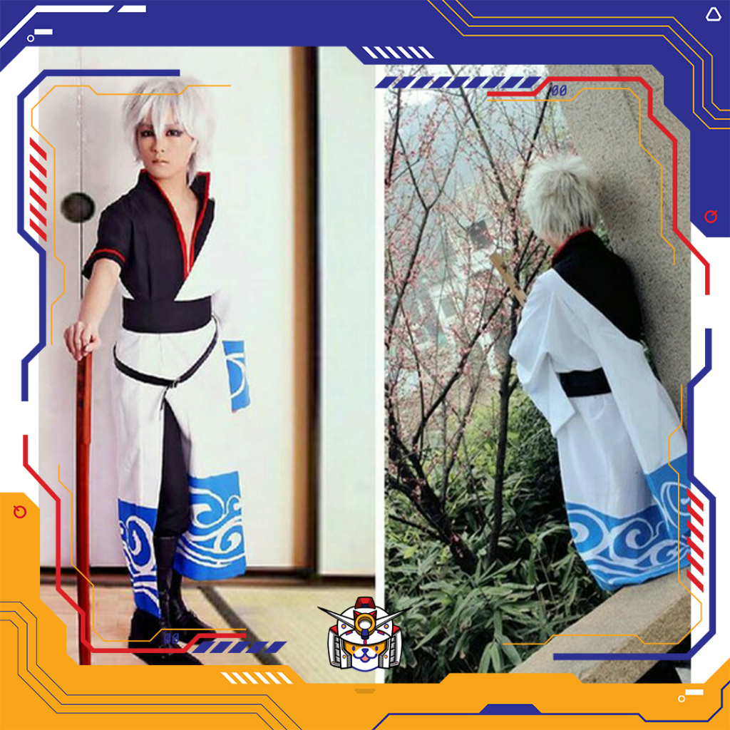 Jual 【QTakasi】HAKAMA YUKATA COSTUME GINTOKI KOSTUM TRADISIONAL JEPANG | Shopee Indonesia