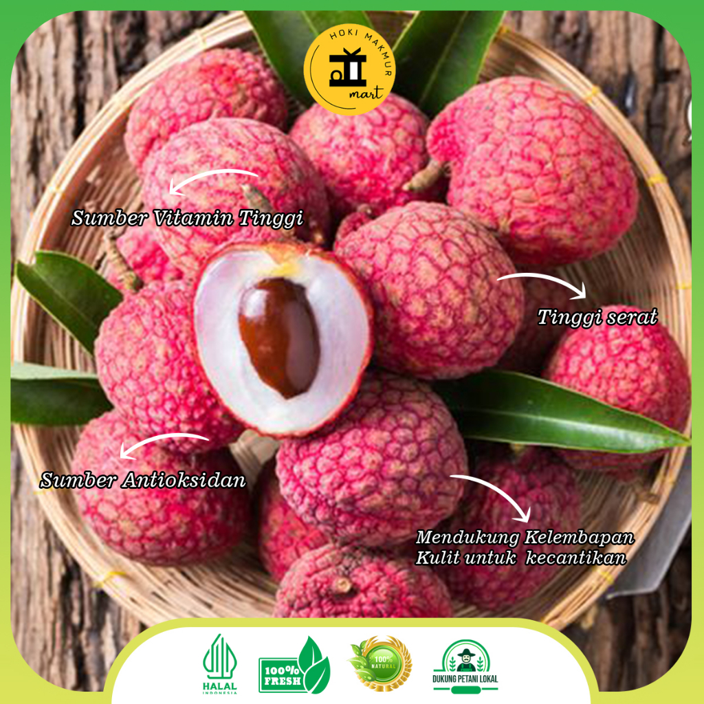 Jual LECI FROZEN | BUAH LECI PREMIUM SEGAR (1000 GR) GRFRESH CHINESE ...