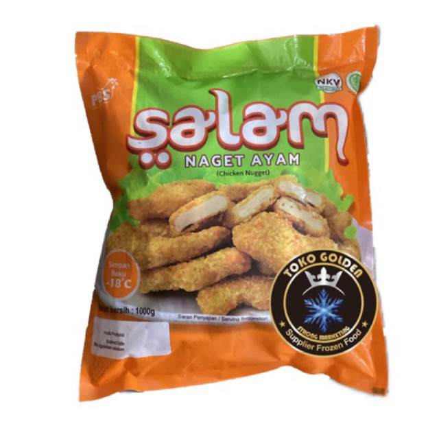 Jual Salam chicken nugget 1kg / naget ayam | Shopee Indonesia