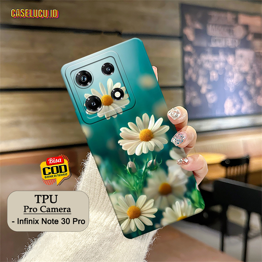 Jual Casing Hp Infinix Note 30 Pro Terbaru - Fashion Case Bunga- Case ...