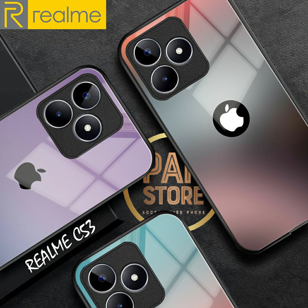 Jual Softcase Glossy Glass Realme C53 Terbaru [SK-13] Casing Handphone ...