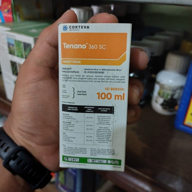 Jual INSEKTISIDA TENANO 360 SC 100 ML PENGENDALI ULAT GRAYAK | Shopee ...
