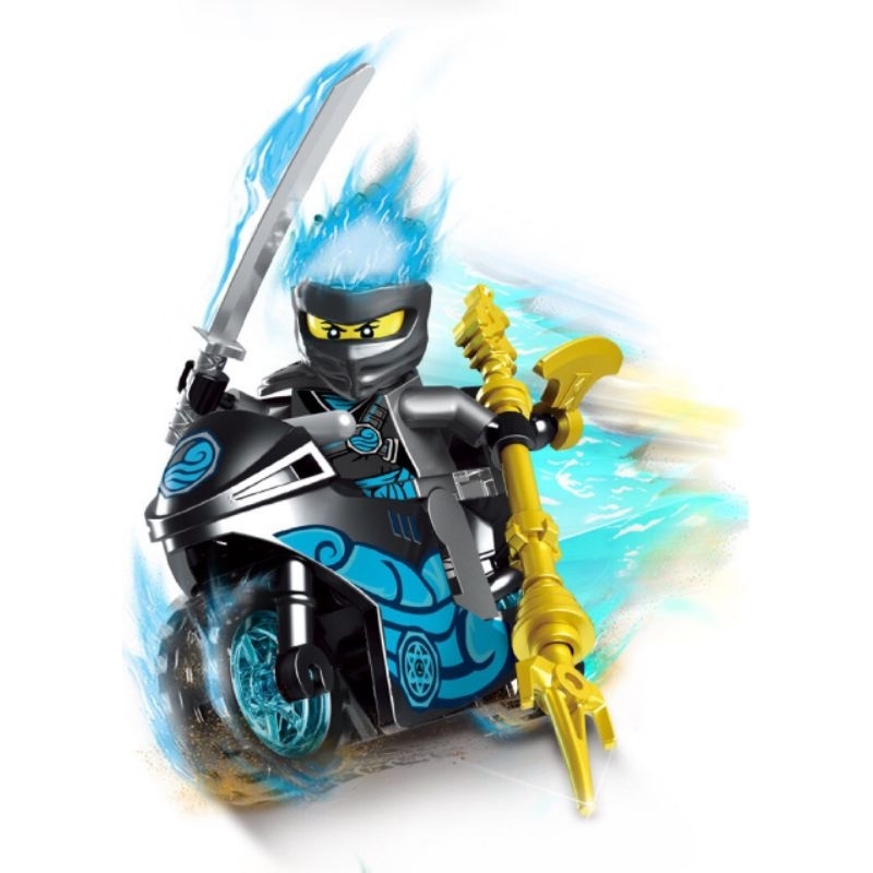 Jual action figure ninja motor 61082 shinobi kendaraan | Shopee Indonesia