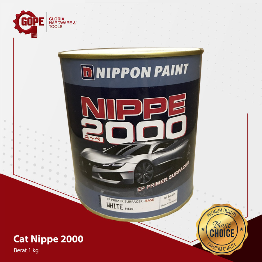 Jual Cat Nippe 2000 Cat Duco Minyak Kemasan Kaleng 1 Liter | Shopee ...