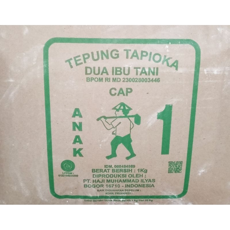 Jual TEPUNG SAGU TANI/TEPUNG TAPIOKA DUA IBU TANI CAP ANAK TANI/SAGU ...