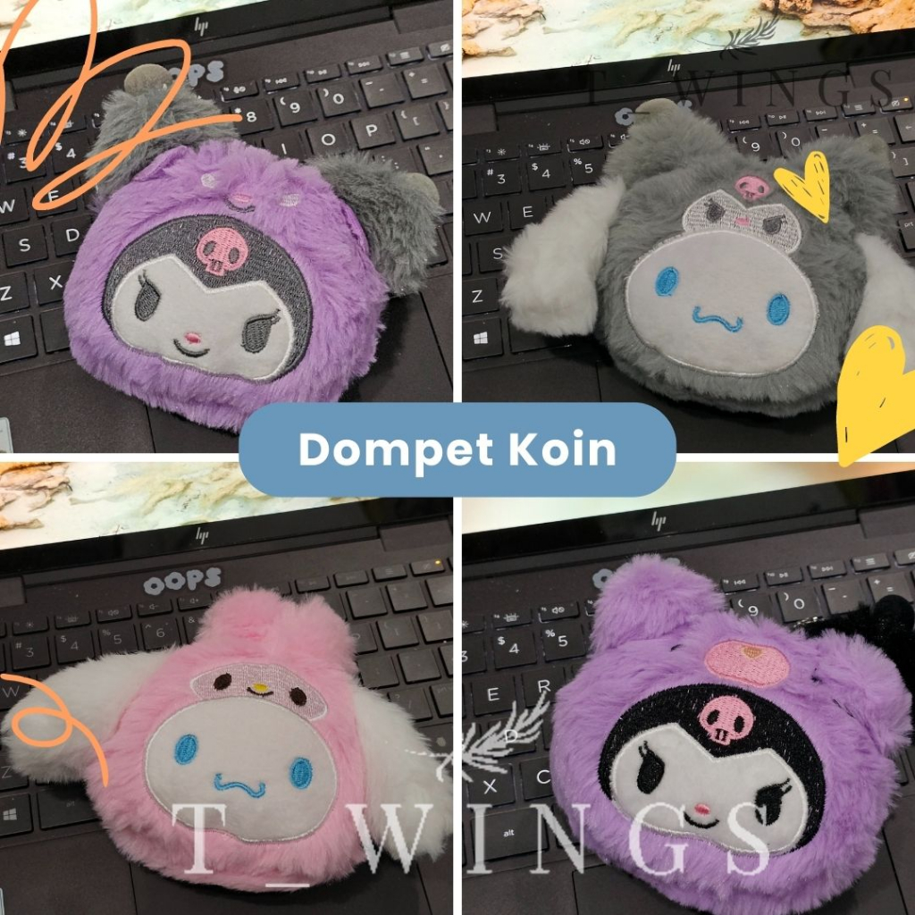 Jual [ TWS_010 ] Dompet Koin Boneka Sanrio / Gantungan Kunci DOmpet ...