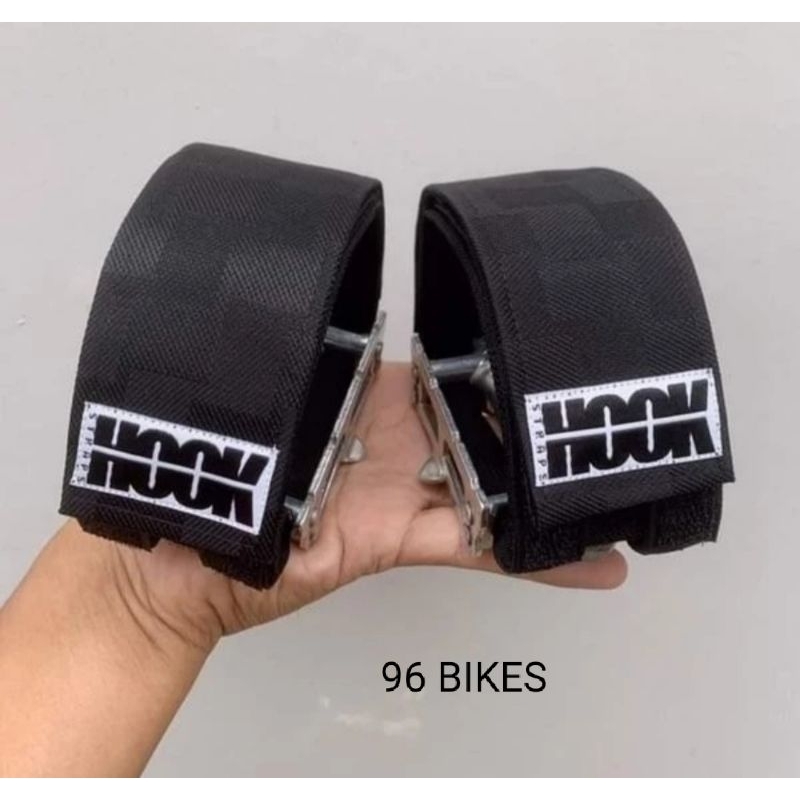 Jual strap hook pedal fixie BMX hitam v1 original | Shopee Indonesia
