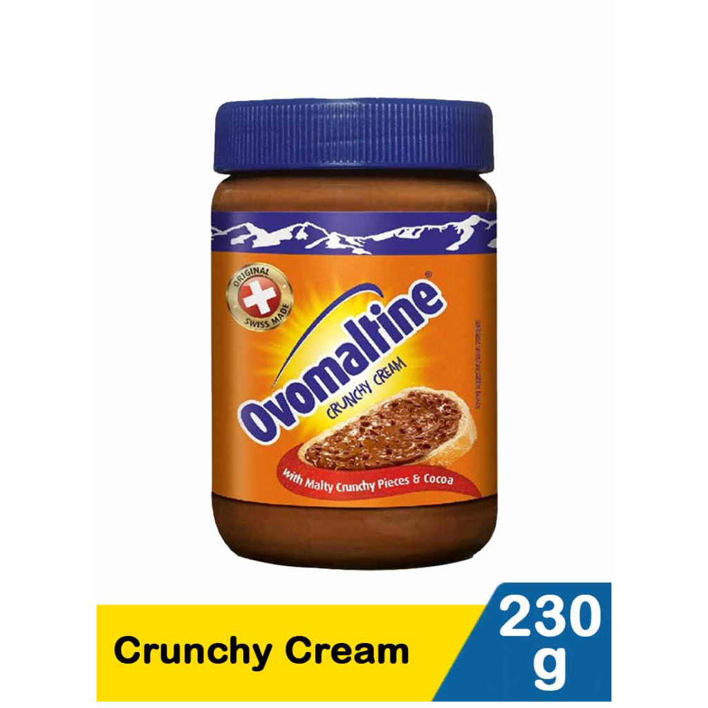 Jual Ovomaltine Crunchy Cream 230gr | Shopee Indonesia