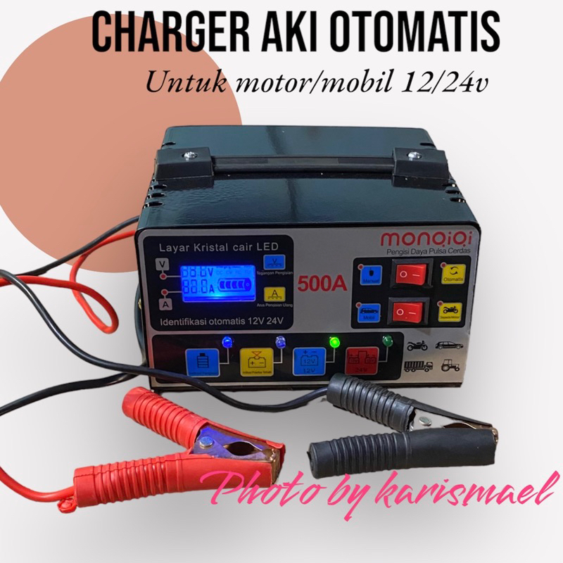 Jual SMART CHARGER ALAT CES AKI MOBIL MOTOR 12V 2 /6/10 /20 AMPERE ...