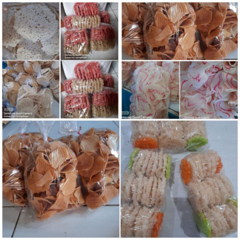 Jual Patilo Pathilo Rengginan kerupuk singkong makanan khas Gunungkidul ...