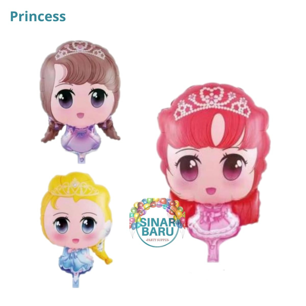 Jual Balon Foil Princess | Shopee Indonesia