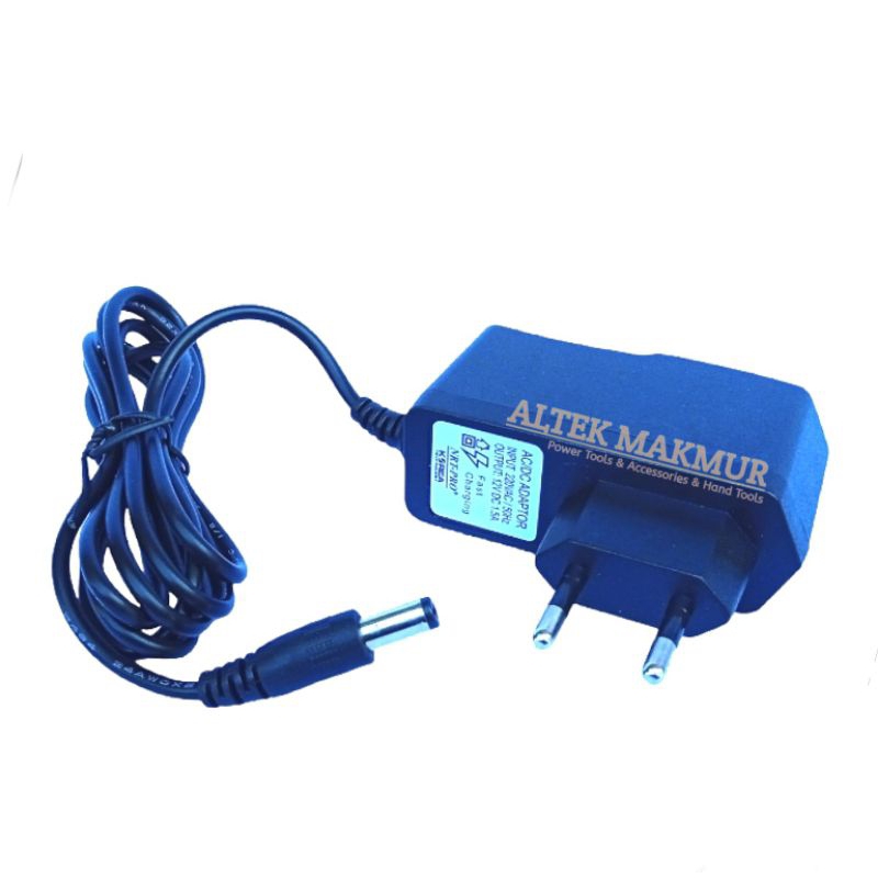 Jual Sparepart Adaptor Charger Bor Cordless 12V 1.5A Fast Mesin Bor ...