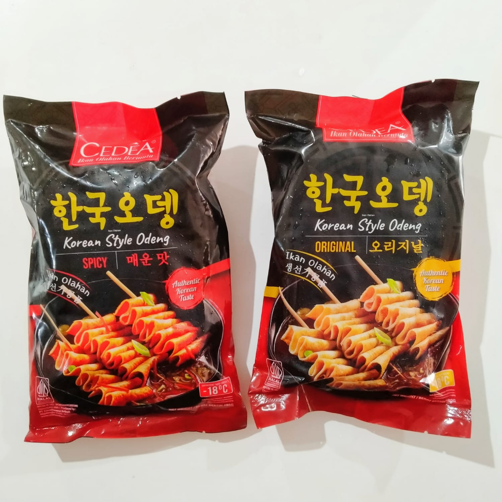 Jual CEDEA korean odeng spicy dan original 480gr | Shopee Indonesia