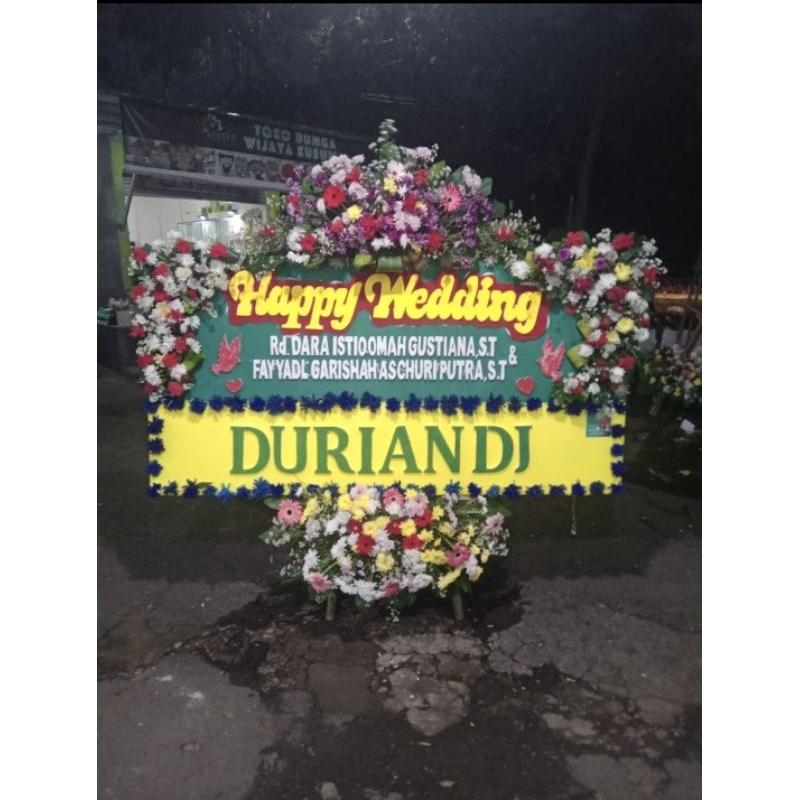 Jual bunga papan,bunga ucapan untuk semua acara, bunga 4 titik ukuran ...