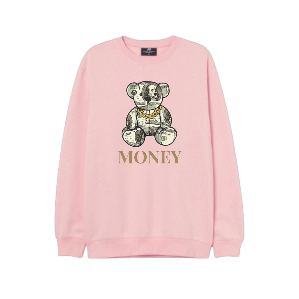 Jual MONEY TEDDY Swaeter Oversize Wanita Size M - L - XL - XXL | Shopee ...