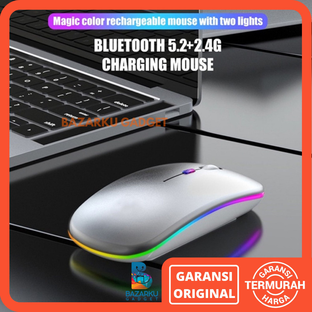 Jual Mouse Luminous Wireless RGB Mouse Wireless RGB Mouse RGB Mouse ...