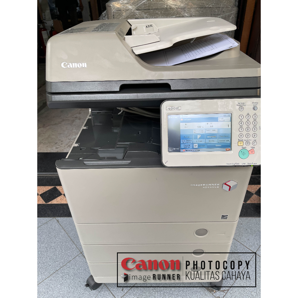 Jual Mesin Fotokopi Canon IRA 400if 110Volt 2 Tray Meja / 3Tray Grade A | Shopee Indonesia