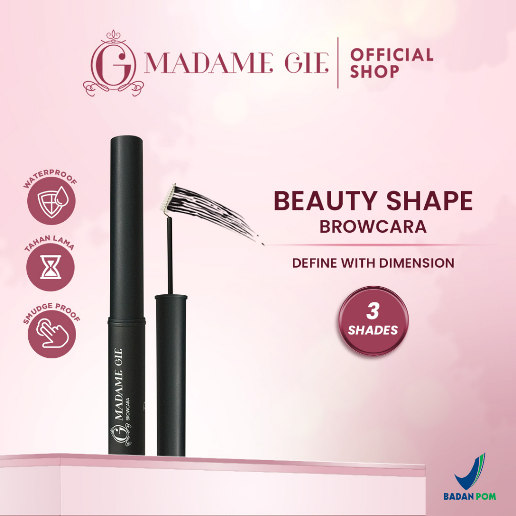 Jual Madame Gie Beauty Shape Browcara - MakeUp Mascara Alis | Shopee ...