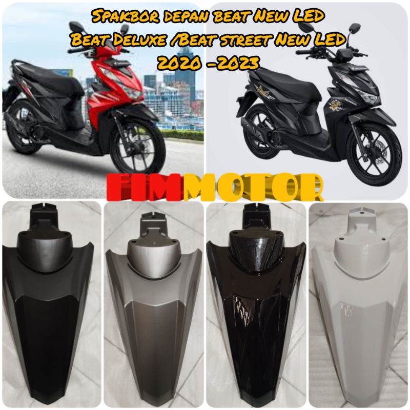 Jual Spakbor Depan Beat New Led Deluxe Beat Street Led K1A 2020 2021 ...