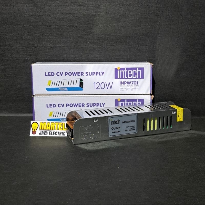 Jual Power supply led cv intech 120 watt 10 ampere inpw701 | Shopee ...