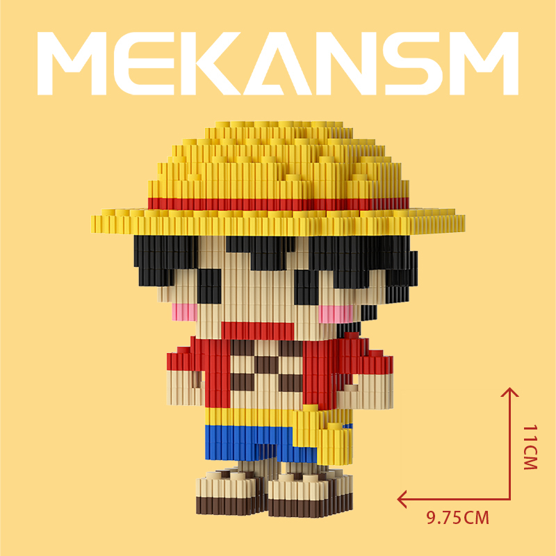 Jual Mainan balok One Piece luffy disney Series Nano Block edukasi anak ...