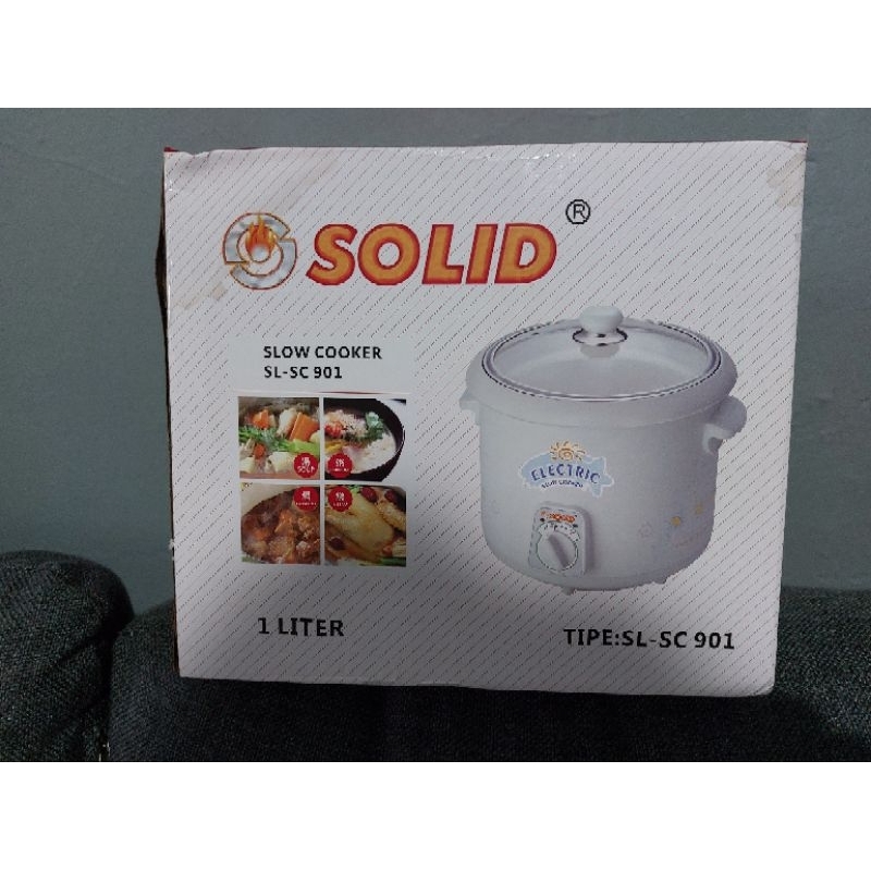Jual SOLID SLOW COOKER SL-SC 901 (1Liter) | Shopee Indonesia