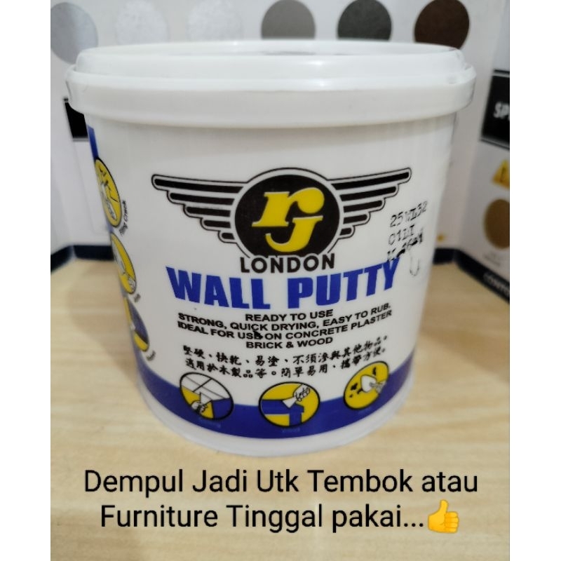 Jual Dempul Dinding Dempul Tembok Dempul Kayu RJ 1 kg. | Shopee Indonesia
