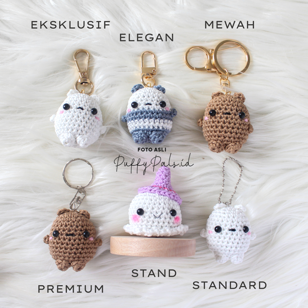 Jual [READY STOCK] Boneka Rajut Gantungan Kunci Amigurumi Crochet Teru ...