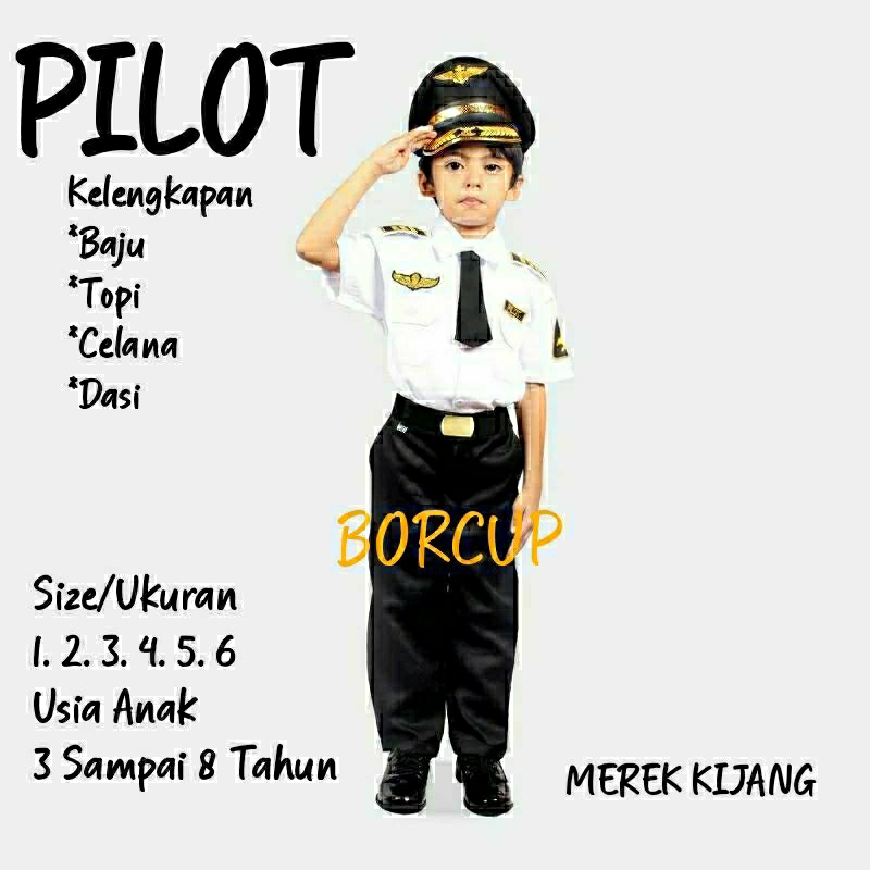 Jual BAJU PILOT COWO ( KIJANG ) | Shopee Indonesia