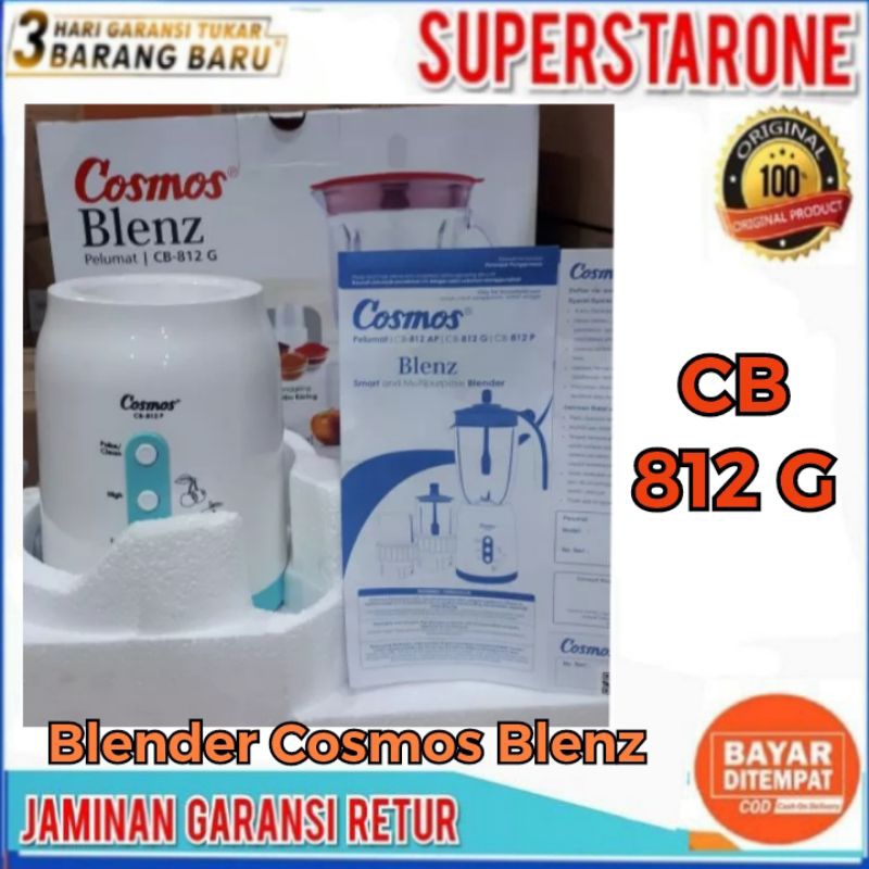 Jual Blender cosmos blenz CB-812 G cb812 g | Shopee Indonesia