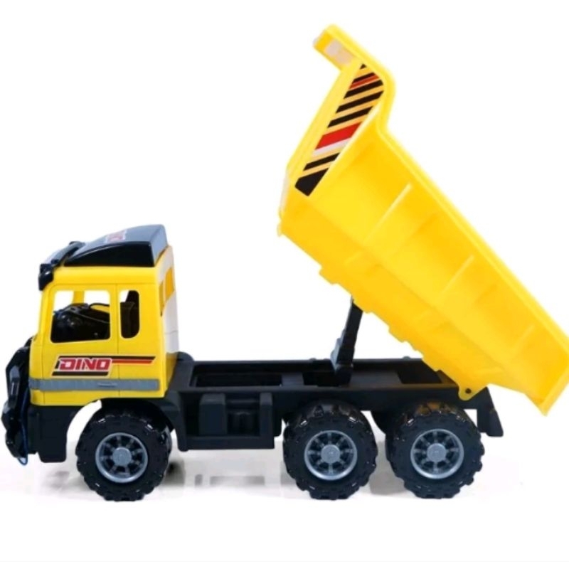 Jual Mainan mobilan truk HD jumbo kuning truk pasir super jumbo truk ...
