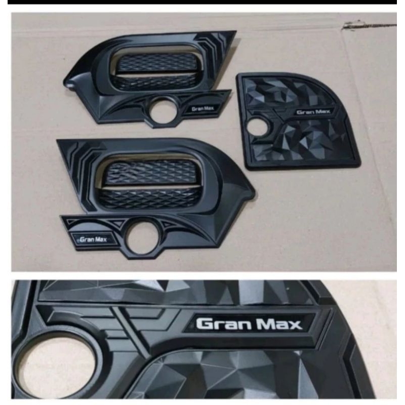Jual Grand max gran max pickup paket outer handle tank cover hitam ...