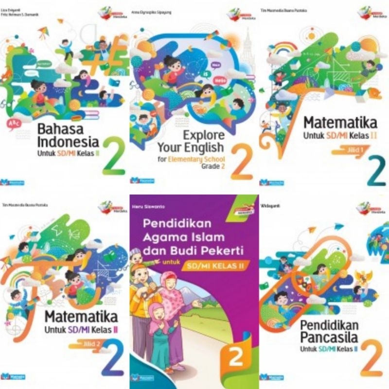Jual BUKU PAKET KURIKULUM MERDEKA UNTUK SD/MI KELAS 2 PENERBIT MASMEDIA | Shopee Indonesia