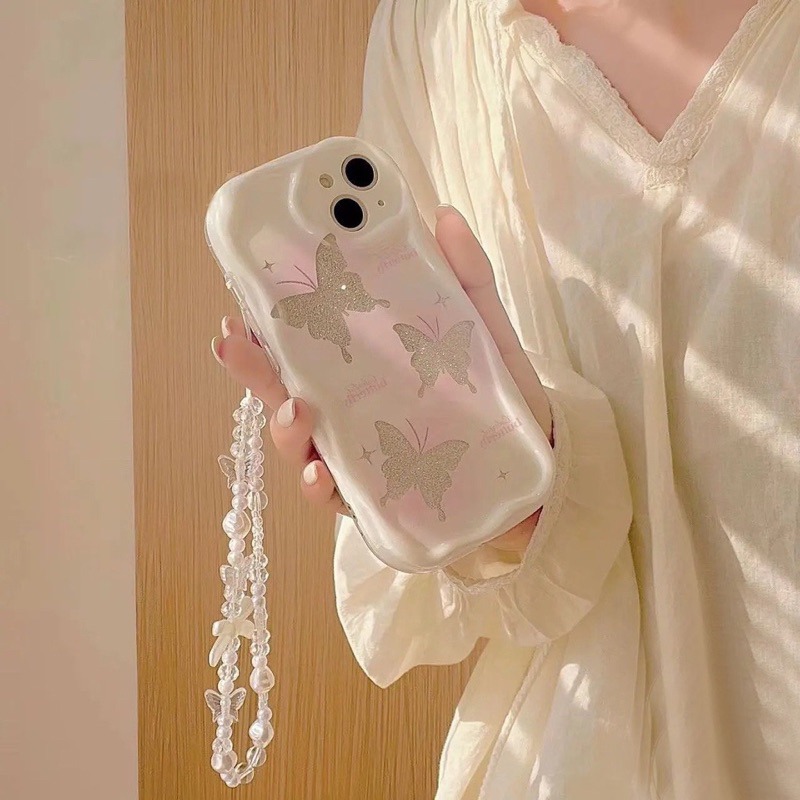 Jual COLORFUL BUTTERFLY KEYCHAIN ANDROID & IPHONE CASES | Shopee Indonesia