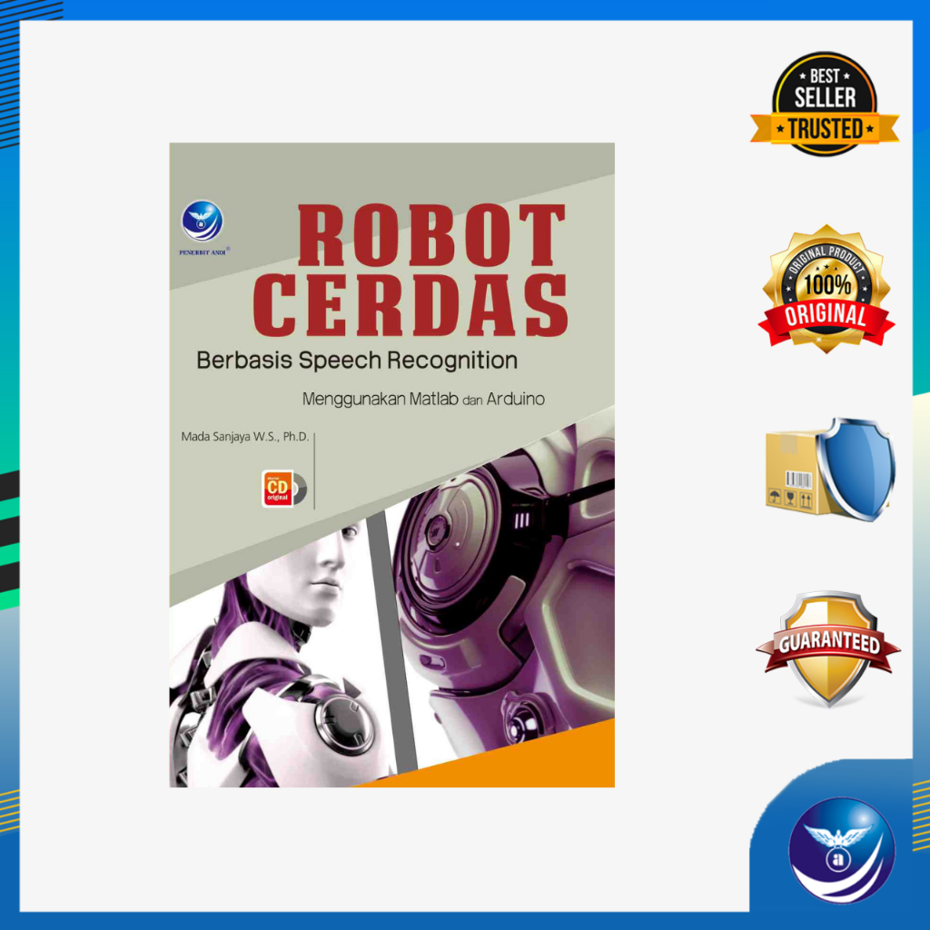 Jual Robot Cerdas, Berbasis Speech Recognititon Menggunakan Matlab Dan Arduino+cd - Mada Sanjaya ...