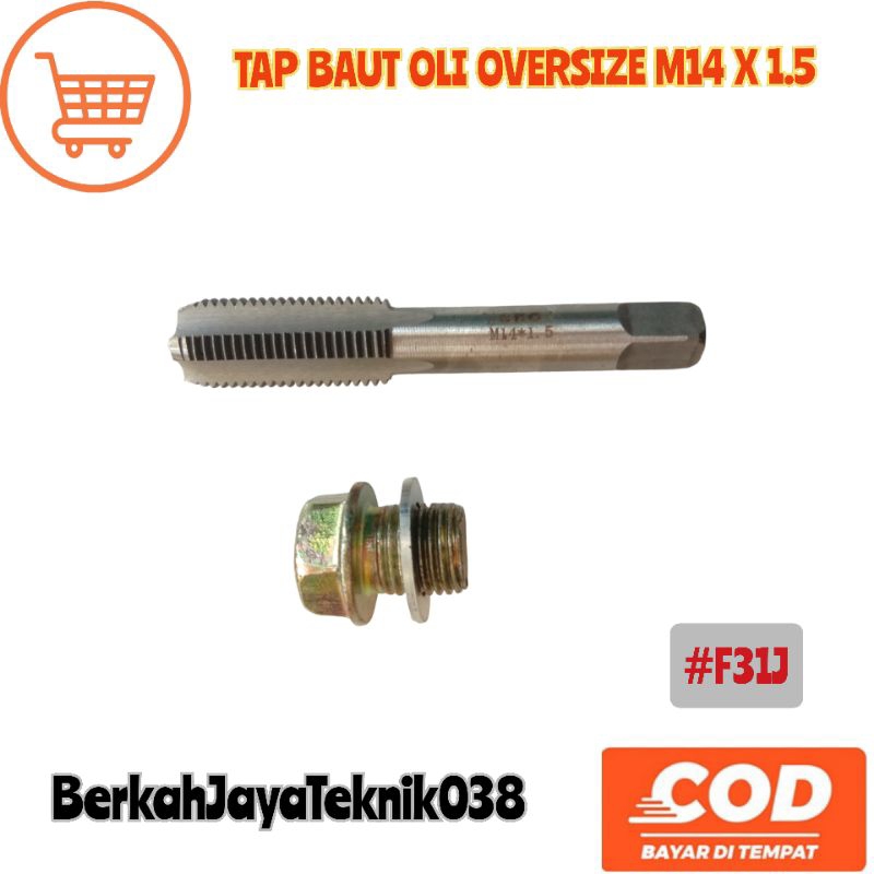 Jual Paket hand tap baut oli oversize set baut 19 kunci 17 set ring ...