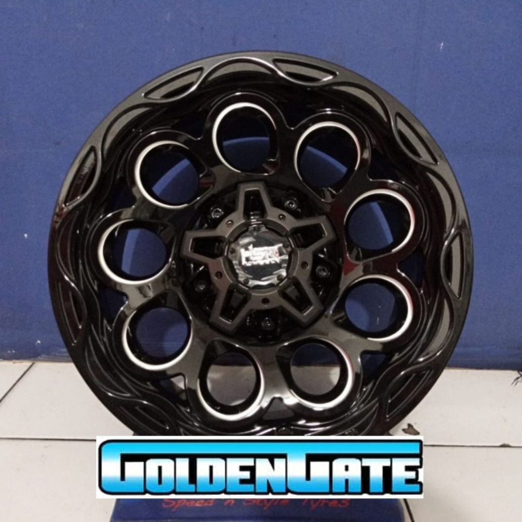Jual Velg mobil R17 pelak offroad HSR BAJO 1096 ring 17x9 bisa Triton Ford Dmax dll free ongkir ...