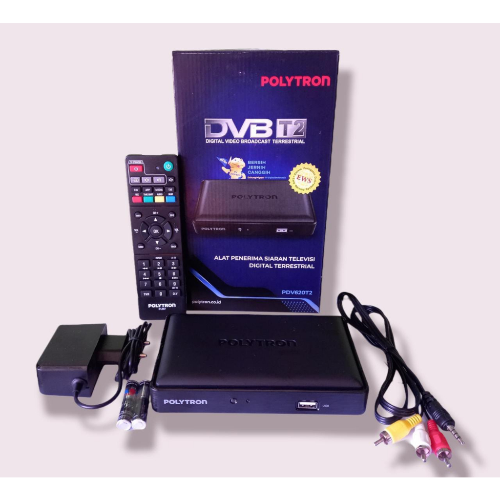 Jual Polytron Set Top Box PDV 620T2 | Shopee Indonesia