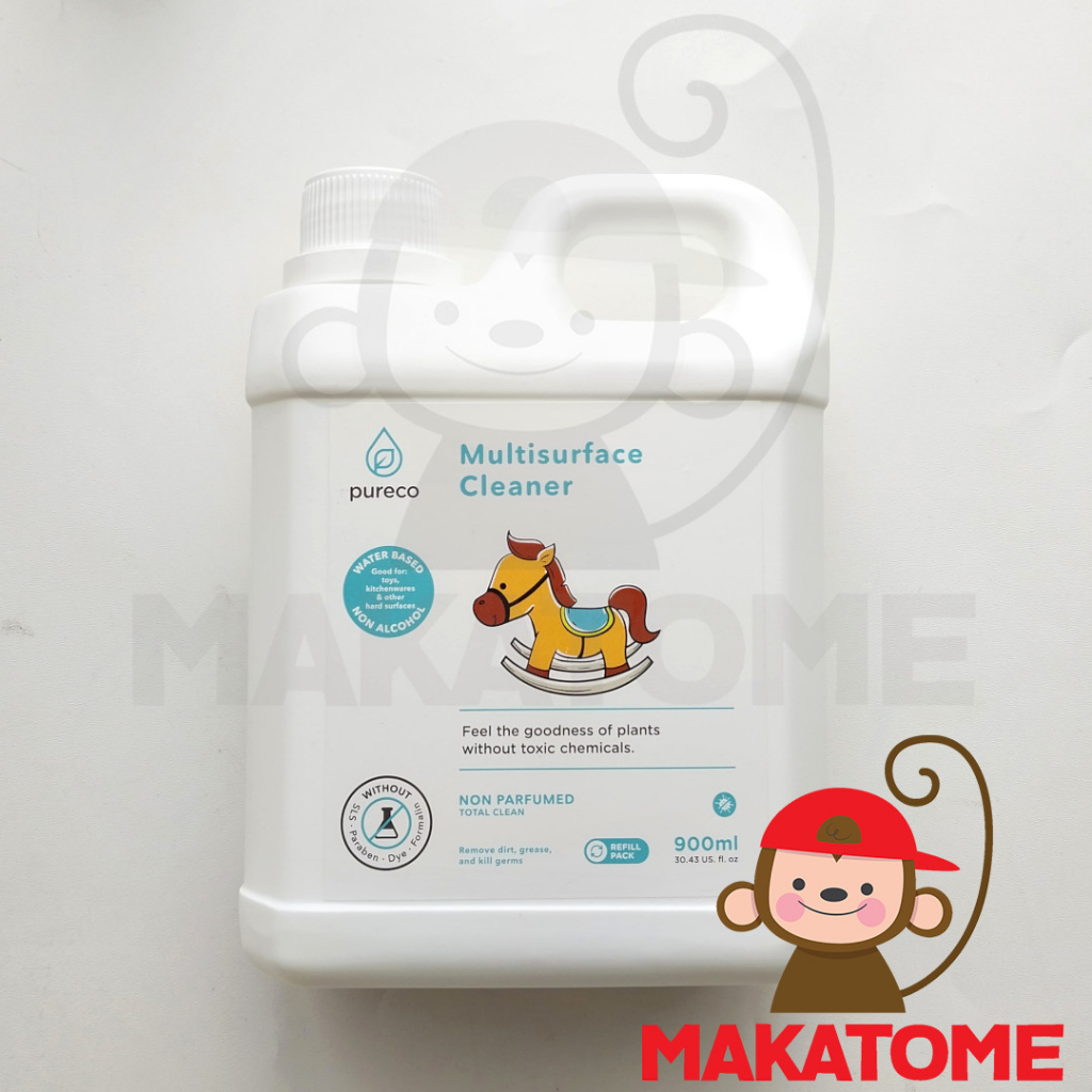 Jual Pureco multisurface cleaner 900ml derigen 900 ml non parfumed ...