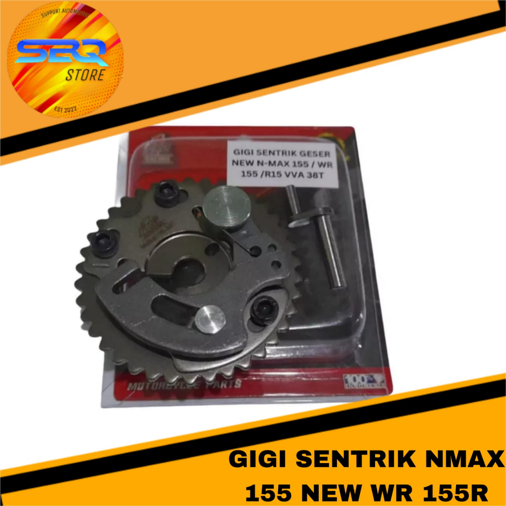 Jual GIGI SENTRIK NMAX 155 NEW/WR 155/R15 38T RACING GIGI TIMING PRO 1 ...