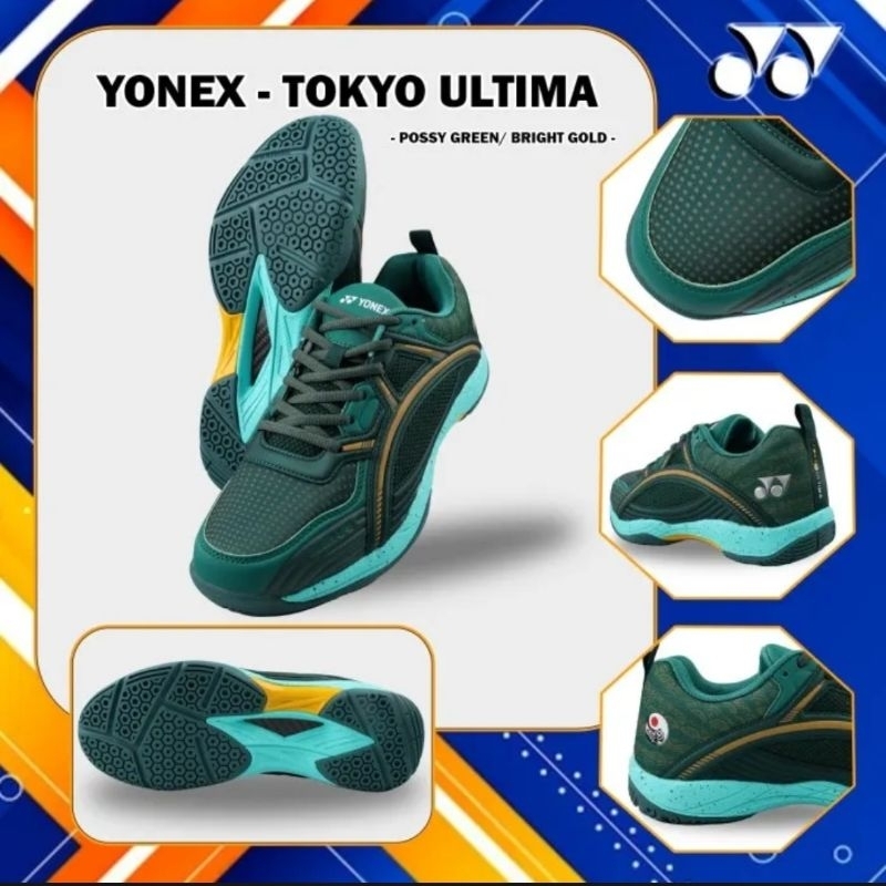 Jual SEPATU BADMINTON YONEX TOKYO ULTIMA(FREE KAOS KAKI YONEX) | Shopee ...