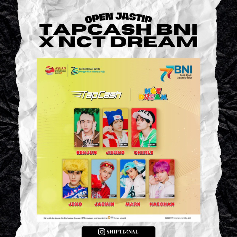 Jual JASTIP TAP CASH BNI x NCT DREAM | Shopee Indonesia