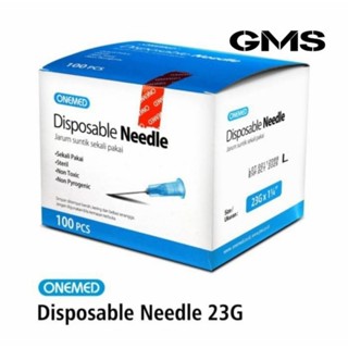 Jual Needle Onemed / Onehealth Box isi 100 Pcs 18G , 23G, 25G , 26G , 27G, 30G / Disposible ...