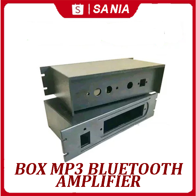 Jual PROMO BOX panel amplifiter modul mp3 bluetooth box hitam kotak pvc ...