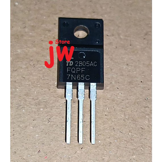 Jual FQPF7N65 FQPF7N65C FQPF 7N65 7A 650V TO-220F N-Ch MOSFET | Shopee Indonesia