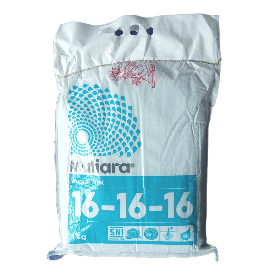 Jual Pupuk NPK Mutiara 16-16-16 (5kg) PT Meroke Tetap Jaya | Shopee ...