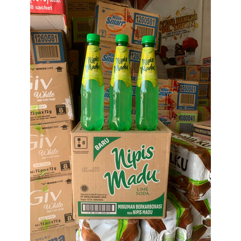 Jual Nipis madu soda lemon 330ml 1 dus isi 12 botol | Shopee Indonesia