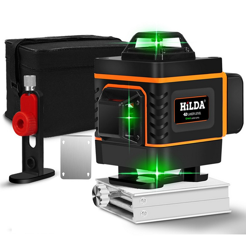 Jual Alat Level Laser sinar hijau Self Leveling Laser 4D 16 garis ...